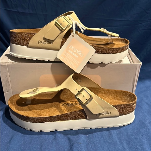 Papillio | Shoes | Papillio Gizeh Platform Ecru 9 Women Qs | Poshmark